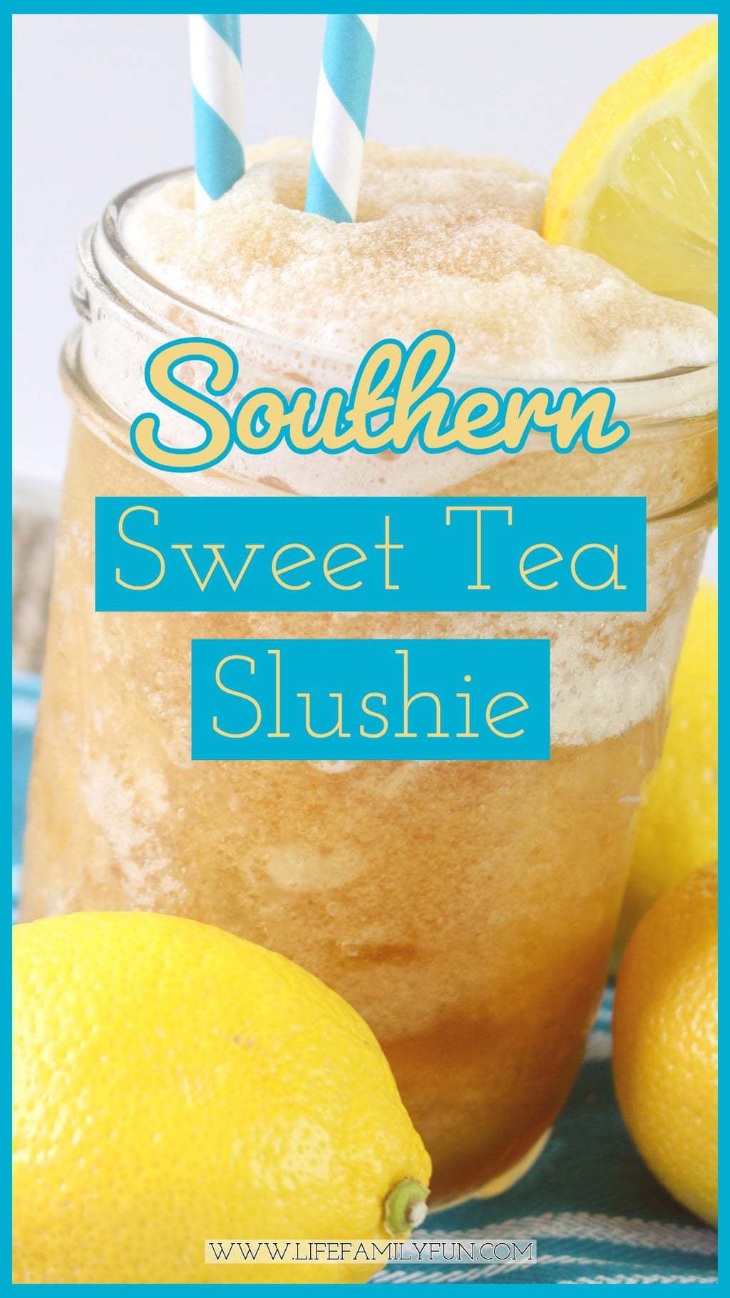 Sweet Tea Slushy - Perfect Southern Slushy for a Hot Summer Day