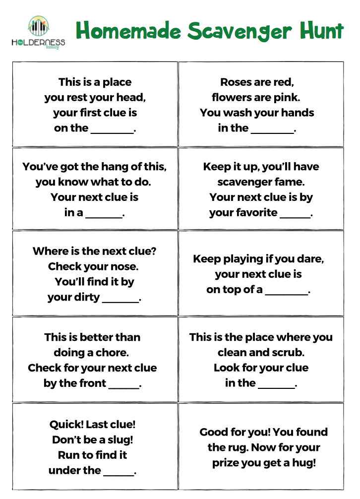 15 Fun Treasure Hunt Clue Ideas 15-fun-treasure-hunt-clue-ideas