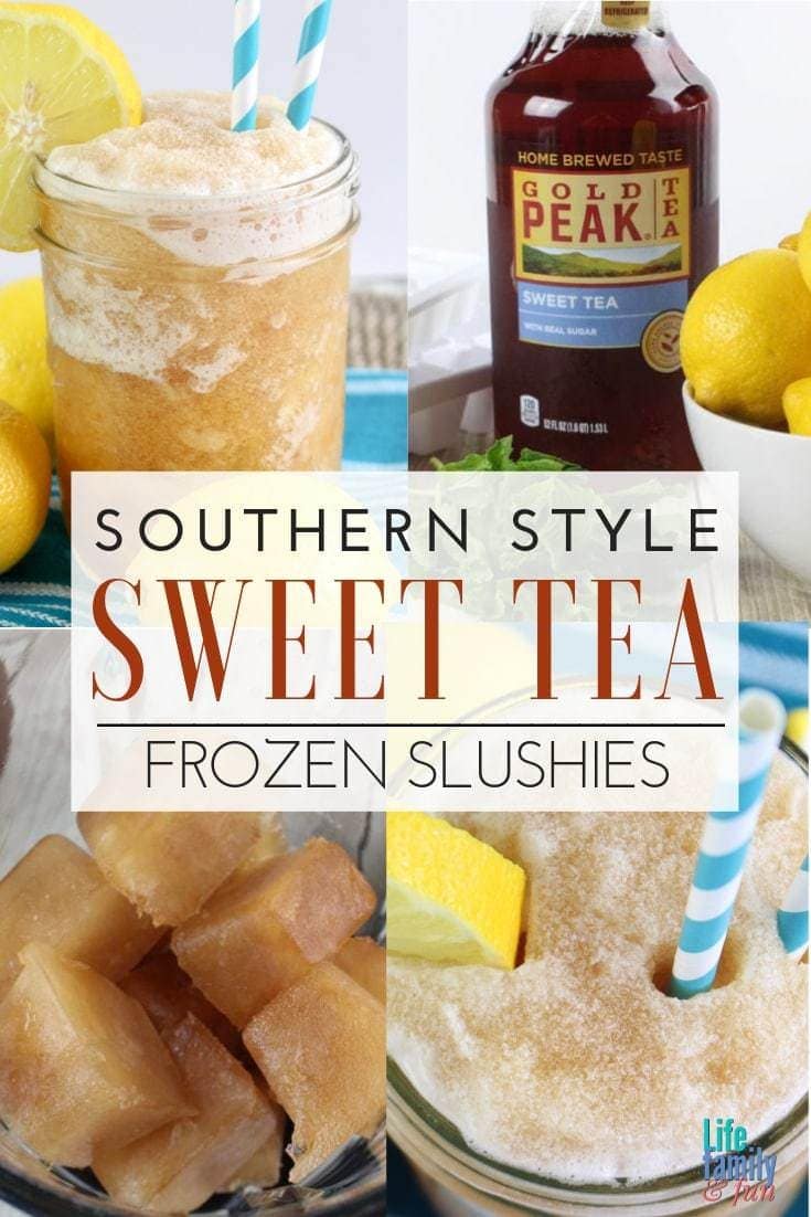 Sweet Tea Slushy - Perfect Southern Slushy for a Hot Summer Day